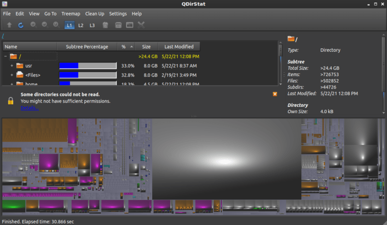 A Few Ways To Visualize Disk Usage In Linux • Linux Tips