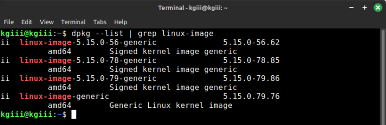 Show Installed Kernels In Ubuntu • Linux Tips